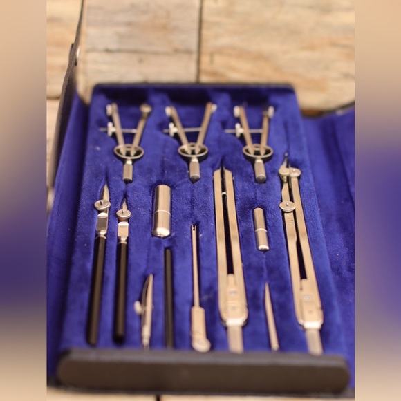 K&E | Art | Ke Keuffel Esser Doric Drafting Set | Poshmark